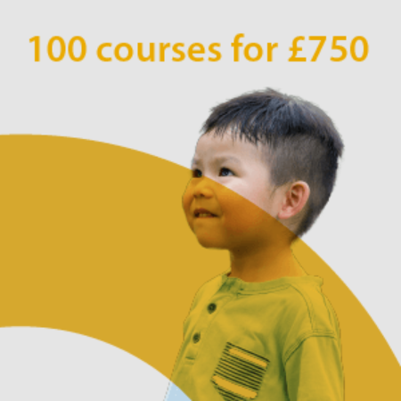 100 Online Course Bundle: £7.50 per course - NDNA