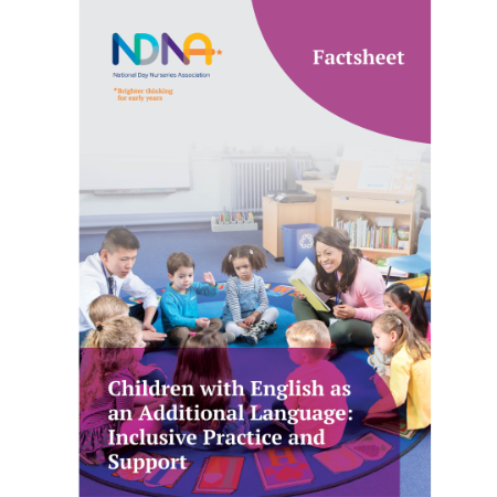 Children with English as an Additional Language in nurseries - factsheet - NDNA