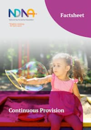 Continuous Provision - England factsheet - NDNA