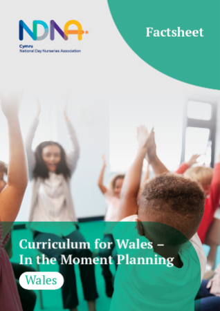Curriculum for Wales: In the Moment Planning - Wales factsheet - NDNA