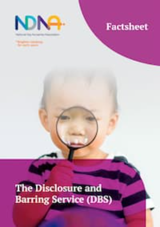 Disclosure and Barring Service (DBS) - England factsheet - NDNA