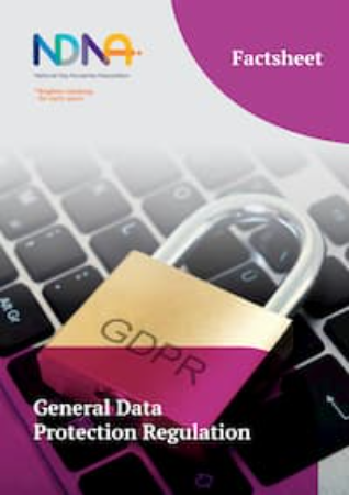 General Data Protection Regulation (GDPR) - factsheet - NDNA