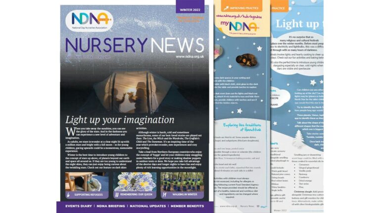 Nursery News cover competition - NDNA