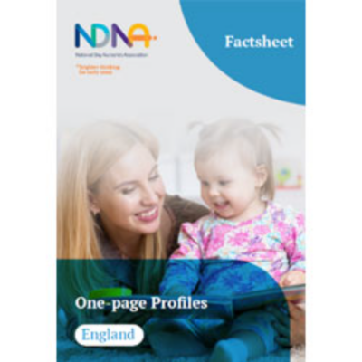 One Page Profiles in nurseries - England factsheet - NDNA
