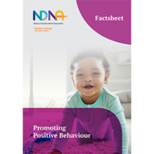 Promoting positive behaviour - factsheet - NDNA