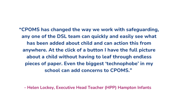 CPOMS - Safeguarding Platform for Nurseries