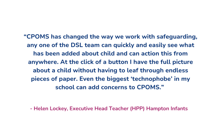 CPOMS - Safeguarding Platform for Nurseries